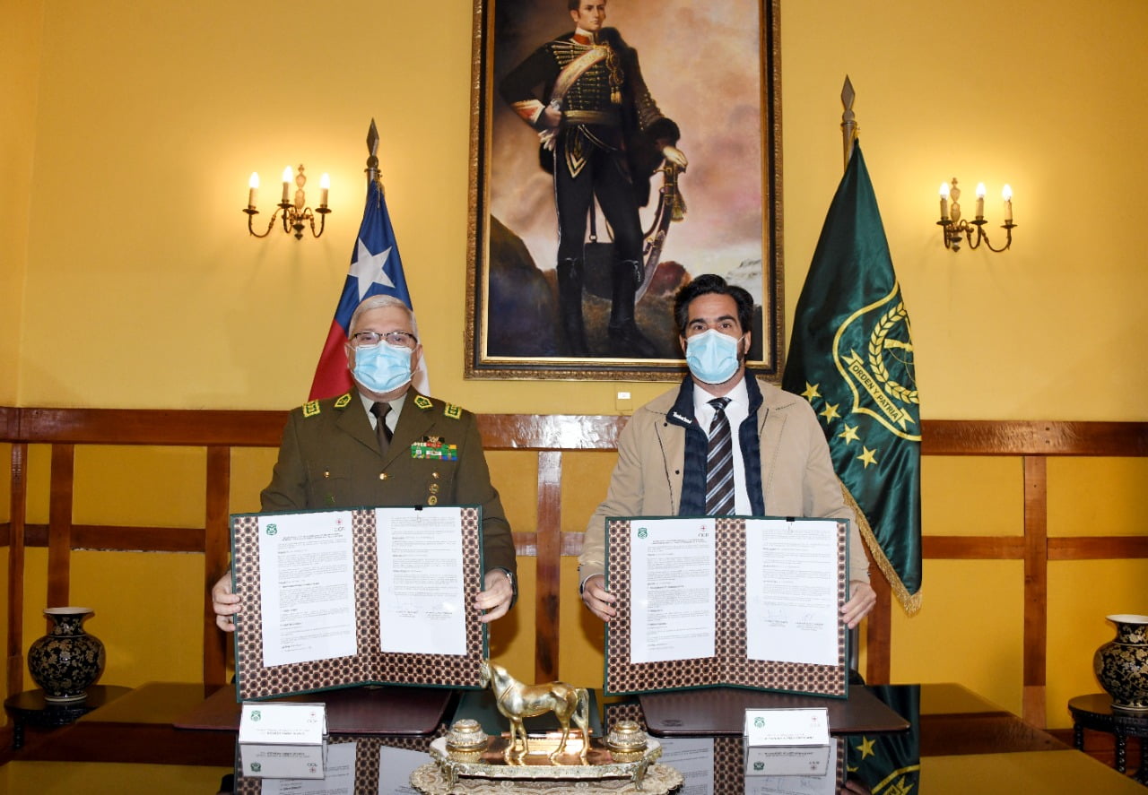 Carabineros renueva firma de memorándum de entendimiento con CICR ...