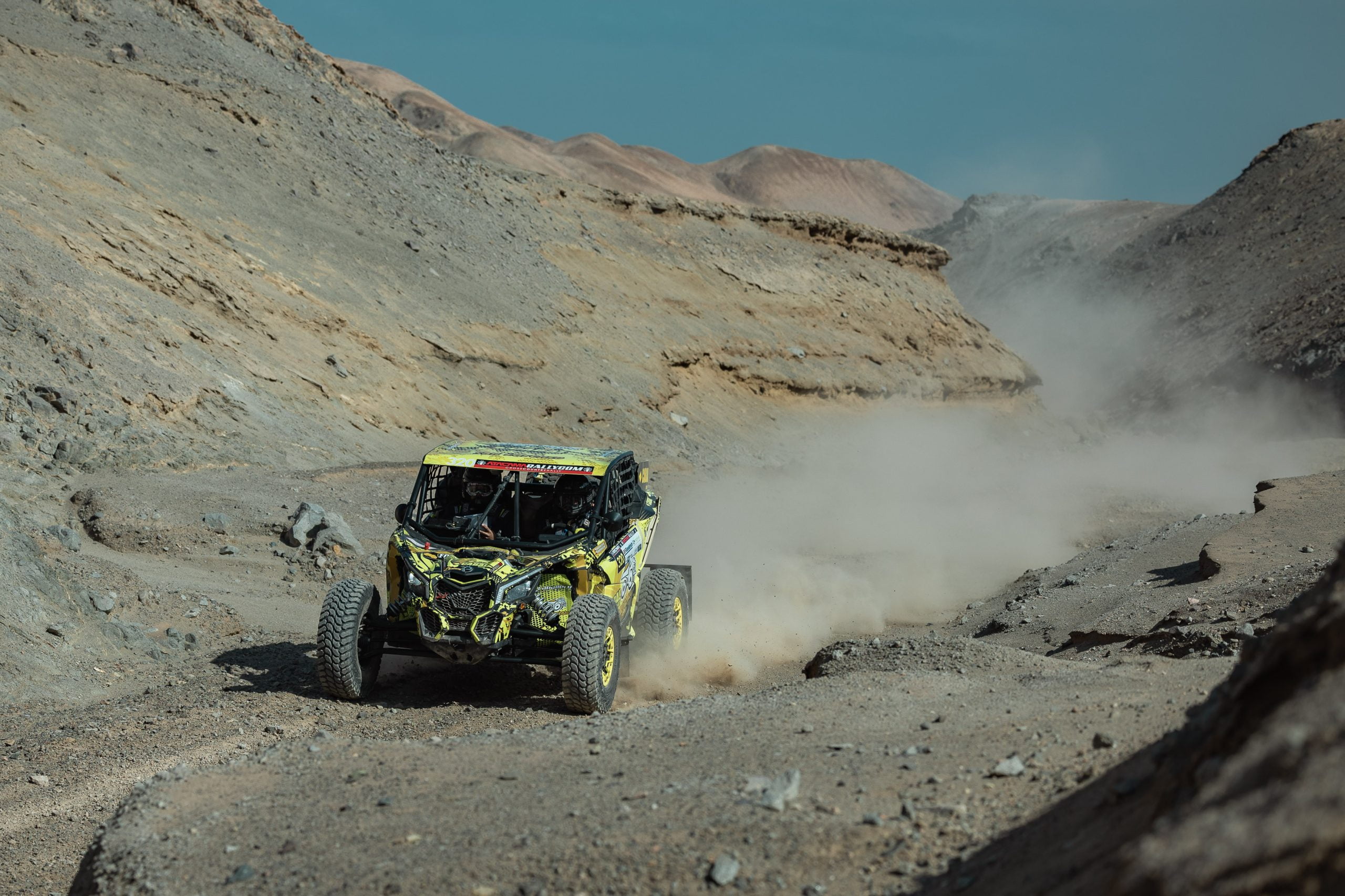 Pablo Quintanilla y Rodrigo Caballero, los líderes del Atacama Rally ...
