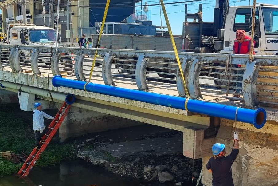 Esval finalizará esta semana la renovación de matriz de agua potable en ...