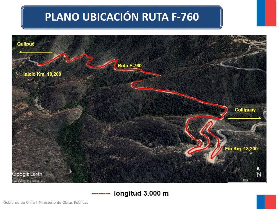 Autoridades informaron sobre la mejora vial de la Ruta F-760, Cuesta ...
