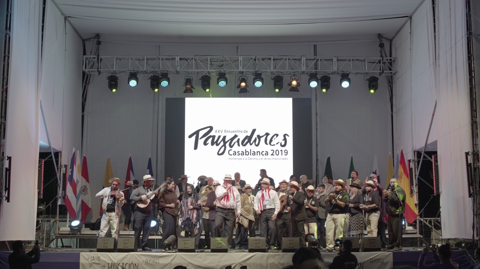 Casablanca retoma tradicional Encuentro Internacional de Payadores de ...