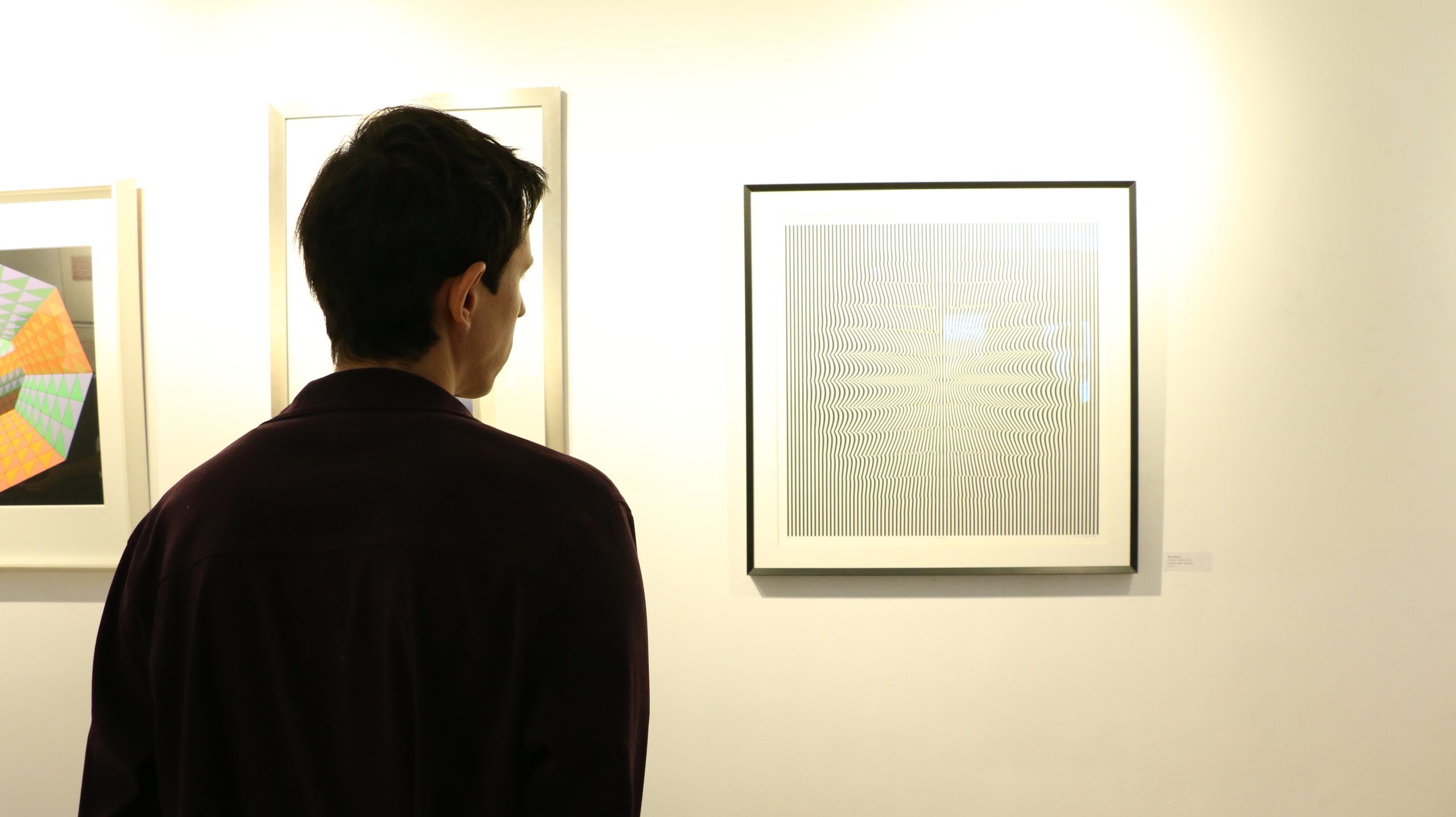 Inauguran exhibición gratuita “Arte abstracto, óptico, cinético ...