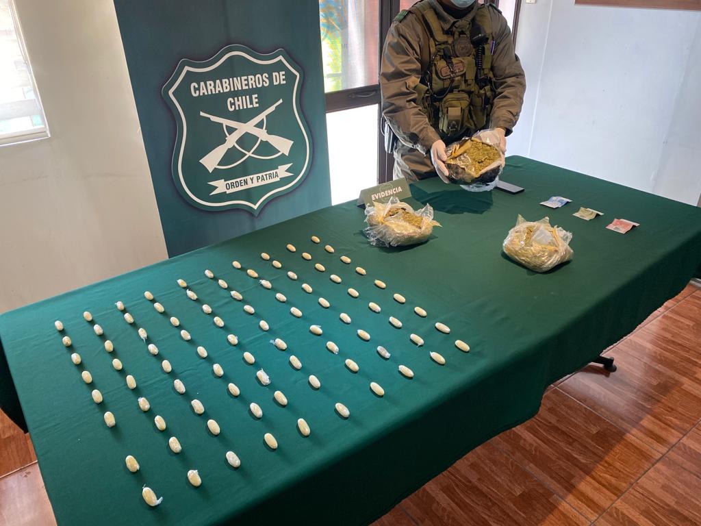 Carabineros del OS7 “Araucanía” saca de circulación más de 15 mil dosis de droga: trasladaban ...