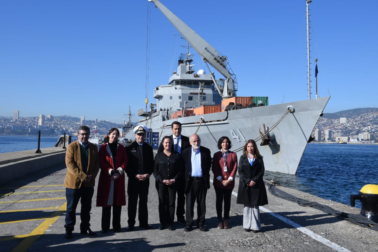 Gobierno anuncia zarpe de buque Aquiles de la Armada con materiales ...