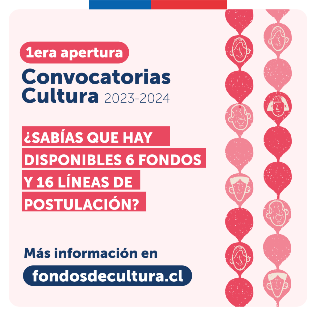 Ministerio de las Culturas abre primer grupo de convocatorias para Fondos Cultura 2024, con ...