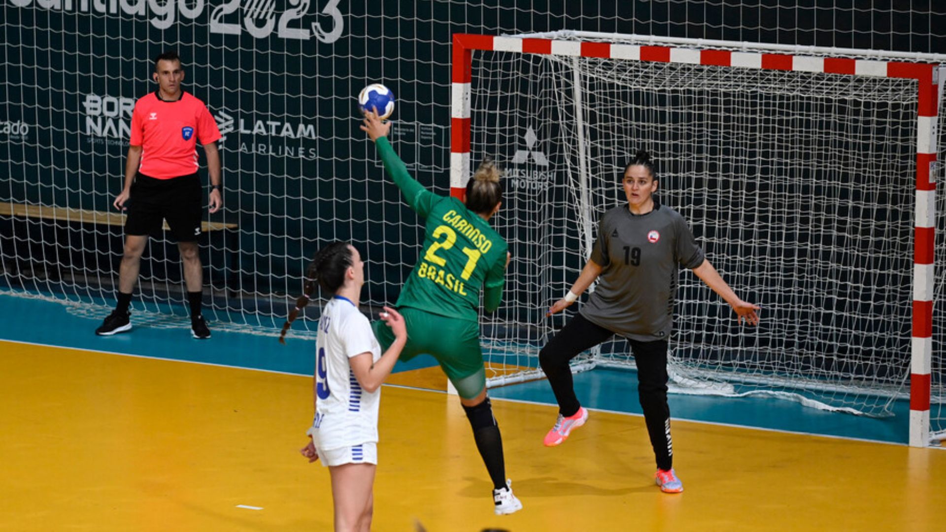 Handball Femenino en Viña del Mar: Brasil goleó a Chile y va por el oro ...