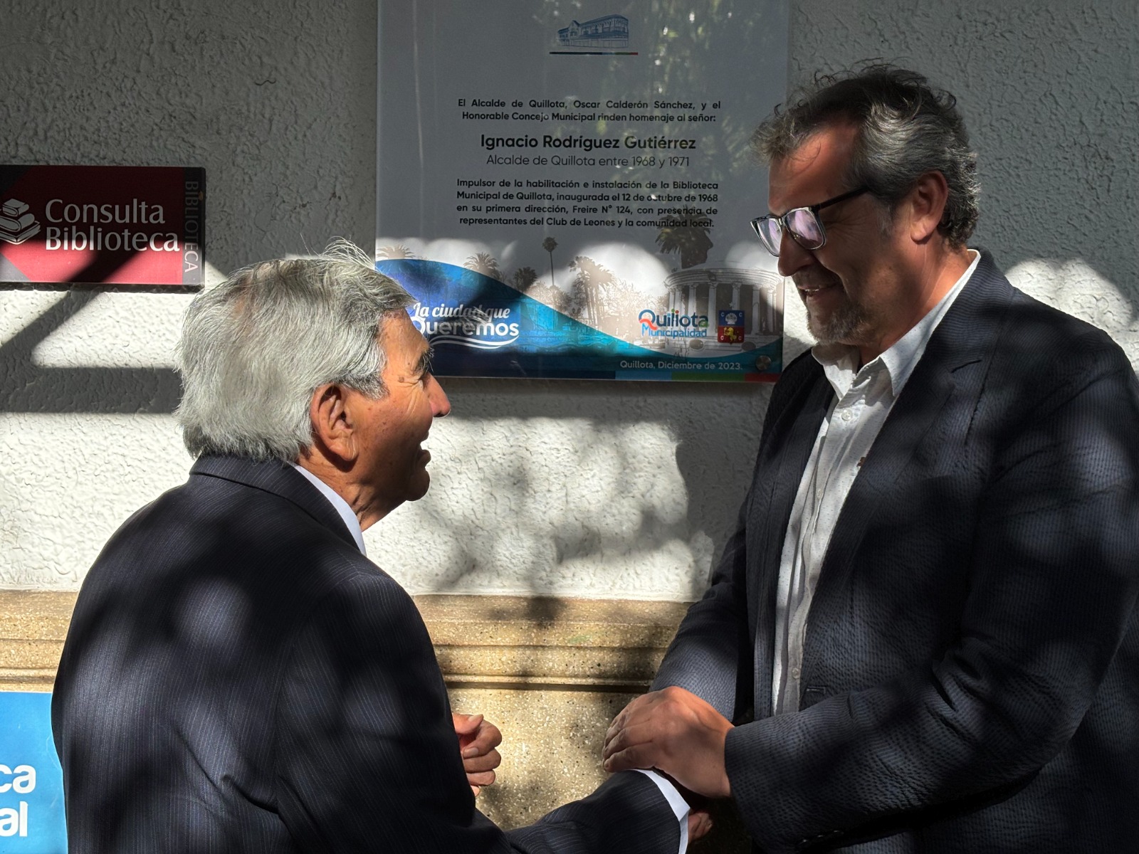 Placa en homenaje a exalcalde Ignacio Rodríguez fue inaugurada en la ...
