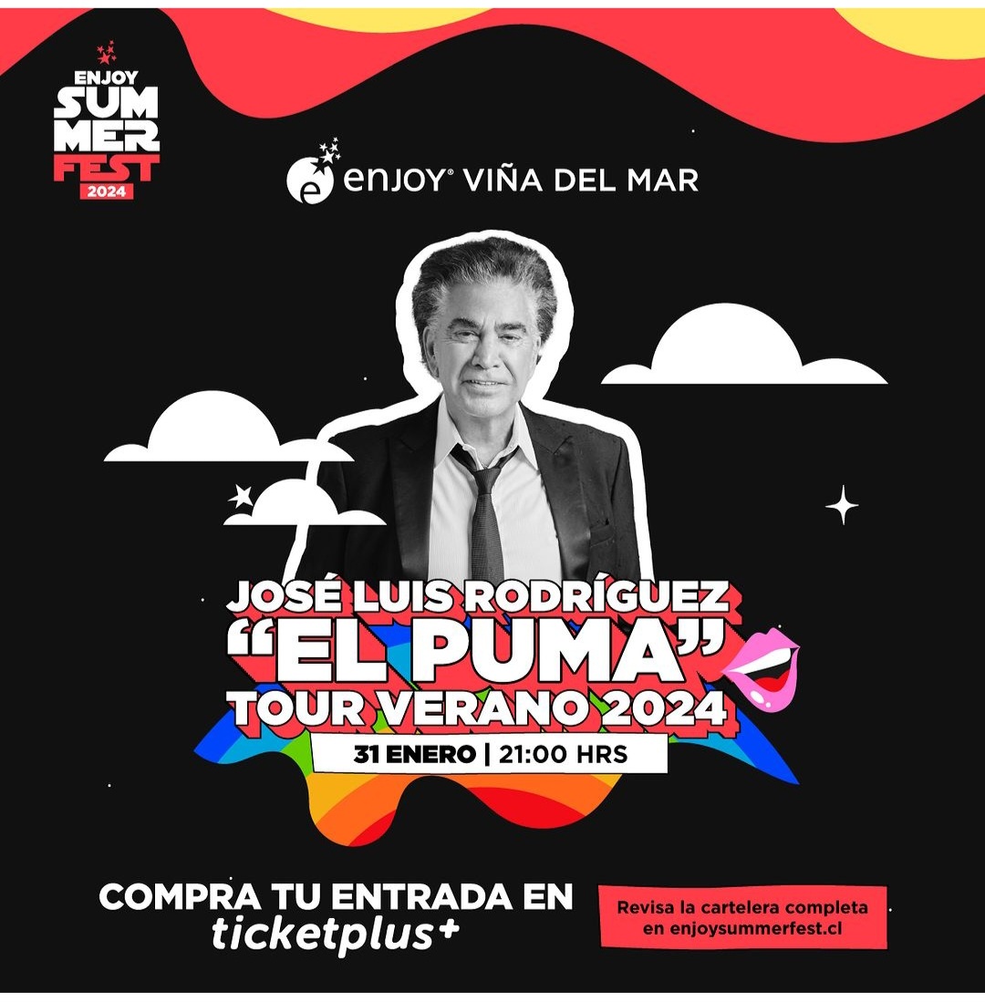 José Luis Rodríguez, El Puma, vuelve a Viña del Mar con su tour de ...