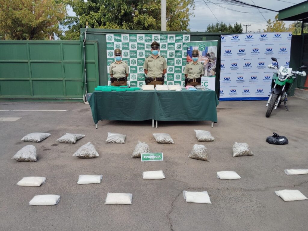 Decomiso más grande en la Región de O´Higgins durante el 2024: Carabineros incauta 500 mil dosis ...