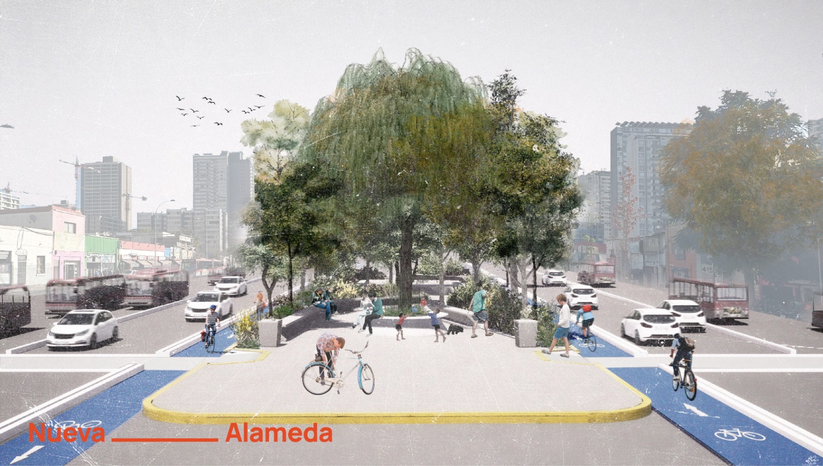 8 kilómetros tendrá la ciclovía más larga de Chile que construirá el ...