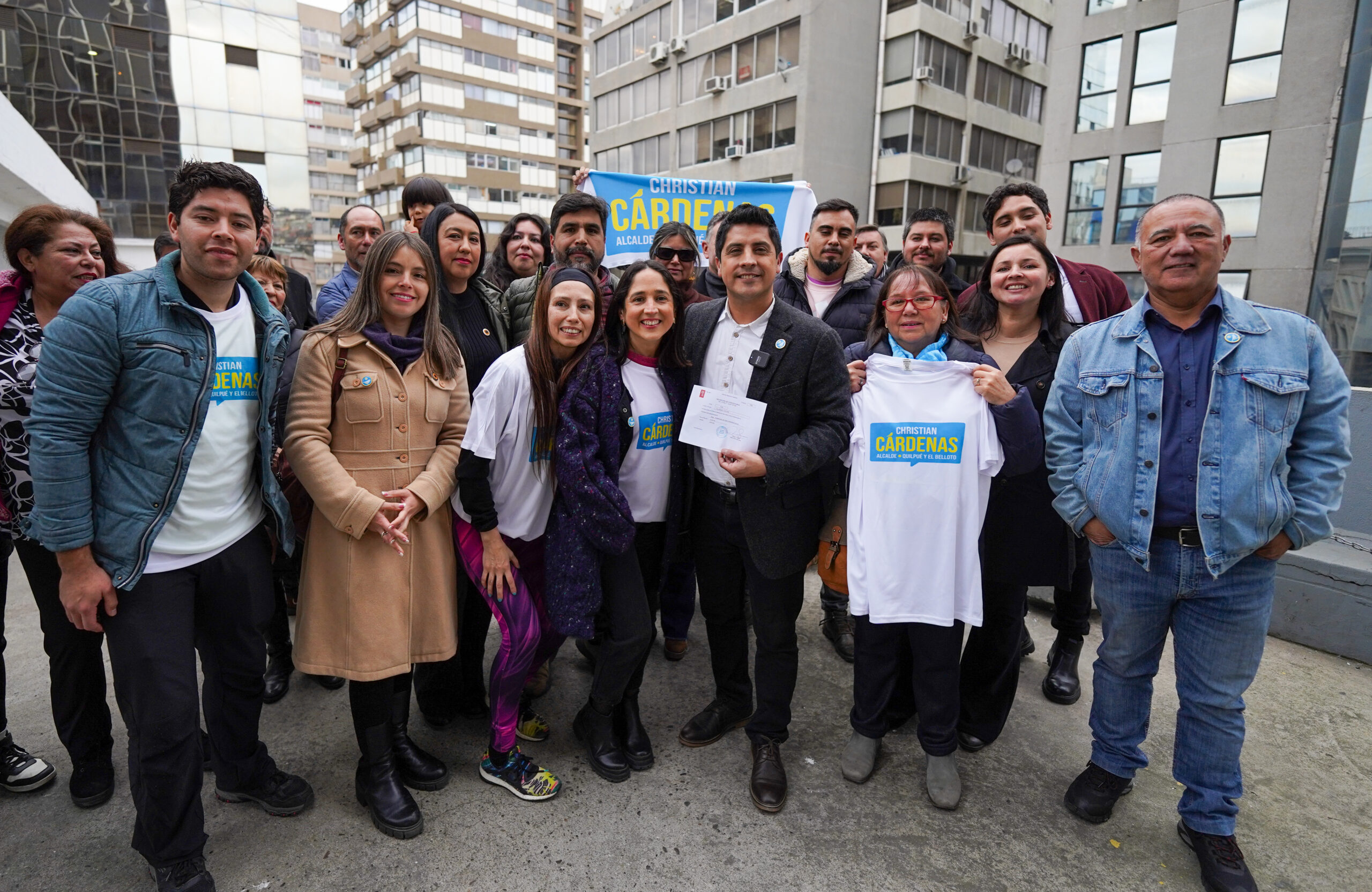 Christian Cárdenas inscribe formalmente su candidatura a alcalde por ...