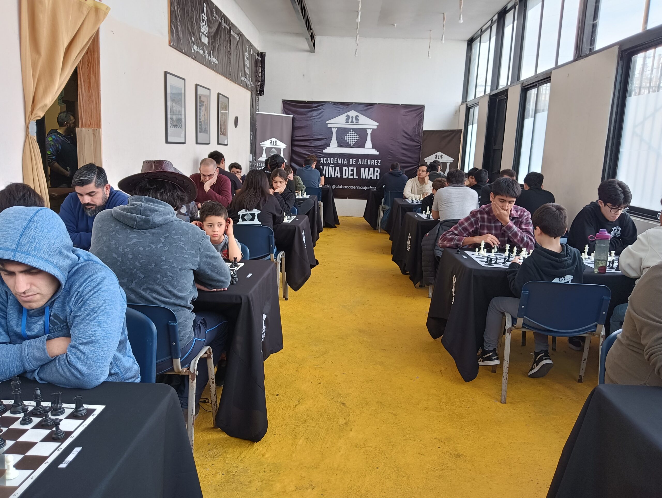 MF Adán Ríos lidera el circuito del Club Academia de Ajedrez Viña del ...