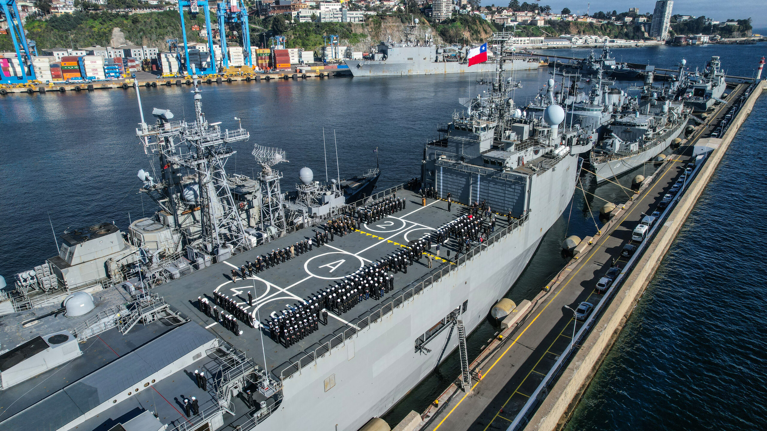 UNITAS 2024: en Valparaíso dieron inicio al ejercicio naval más importante del Cono Sur con 24 ...