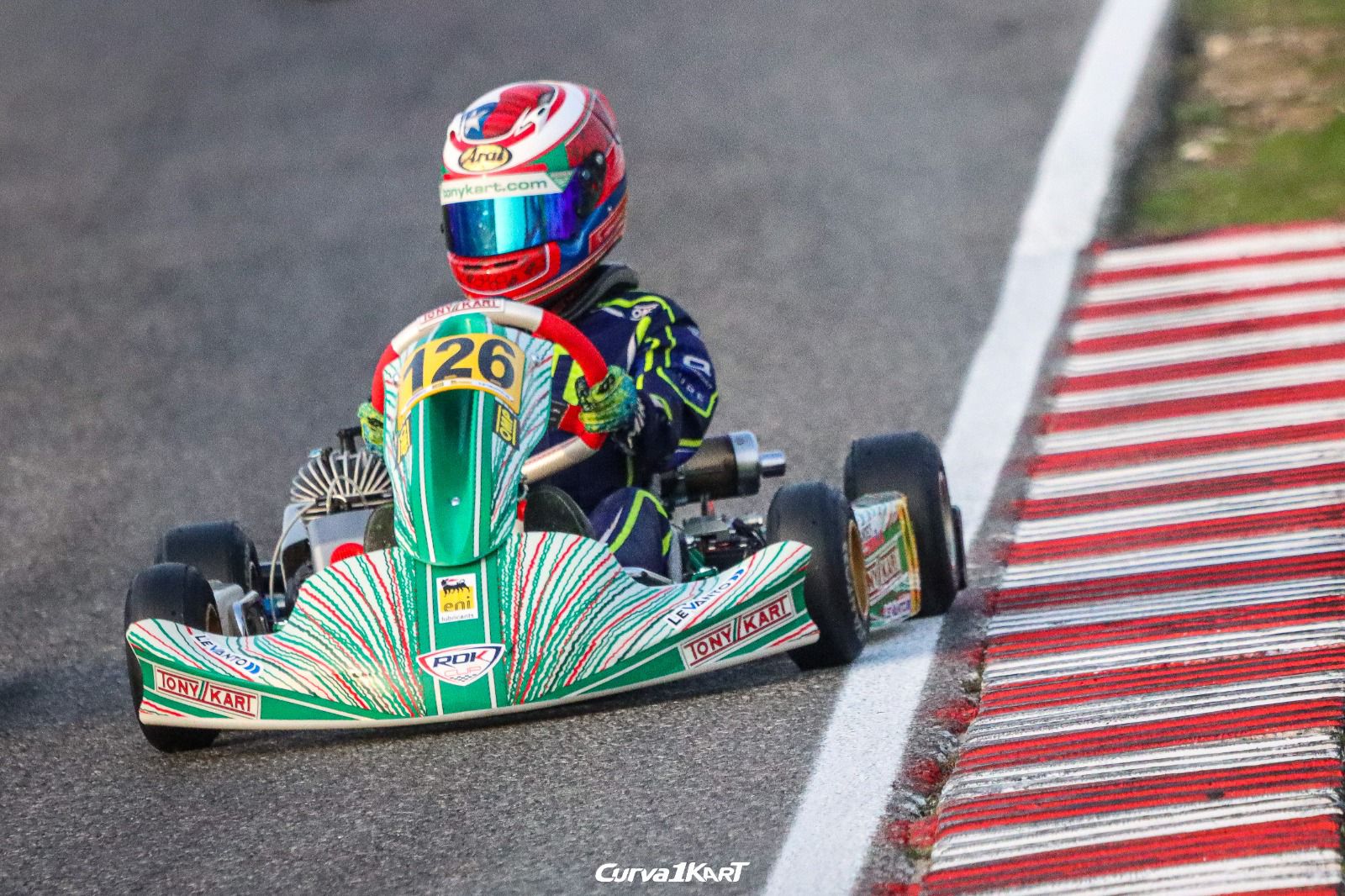 Facundo Hernández Nazal, joven promesa del karting chileno, compite en ...