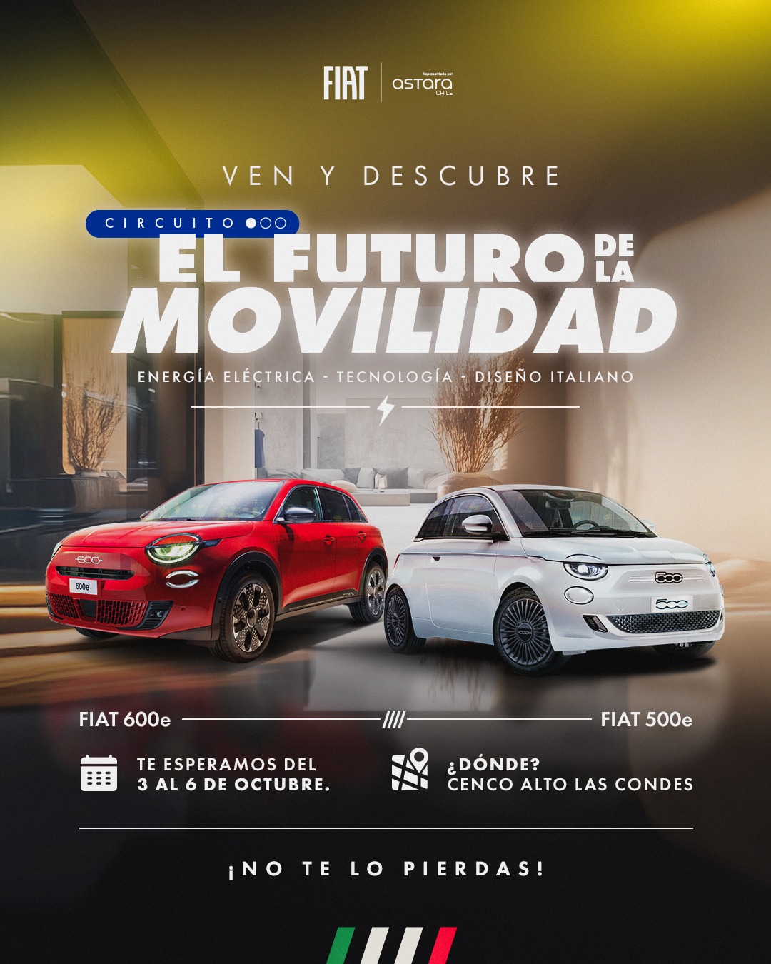 FIAT deslumbra con la exhibición de sus 500e y 600e: Una experiencia ...