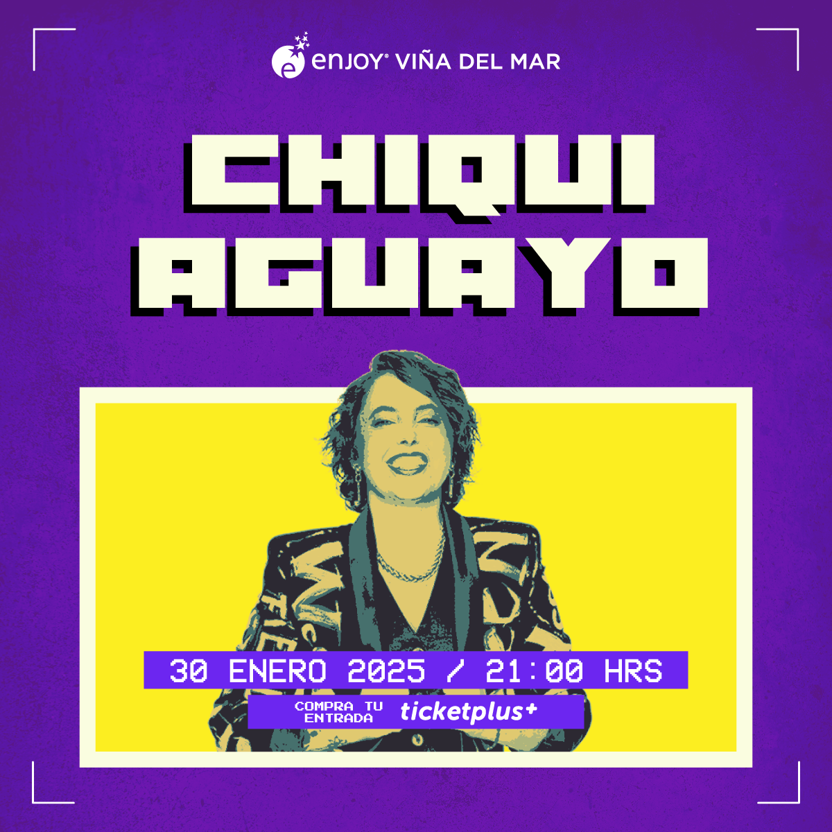 Chiqui Aguayo hace la previa festivalera en el casino de Viña del Mar ...
