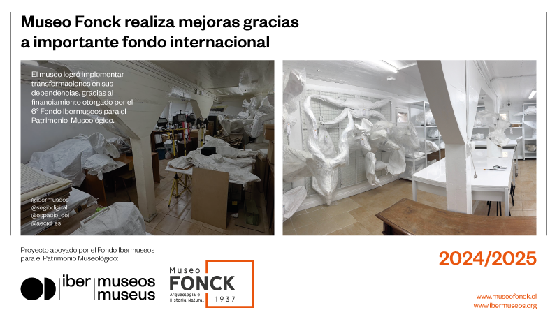 Museo Fonck realiza mejoras gracias a importante fondo internacional ...