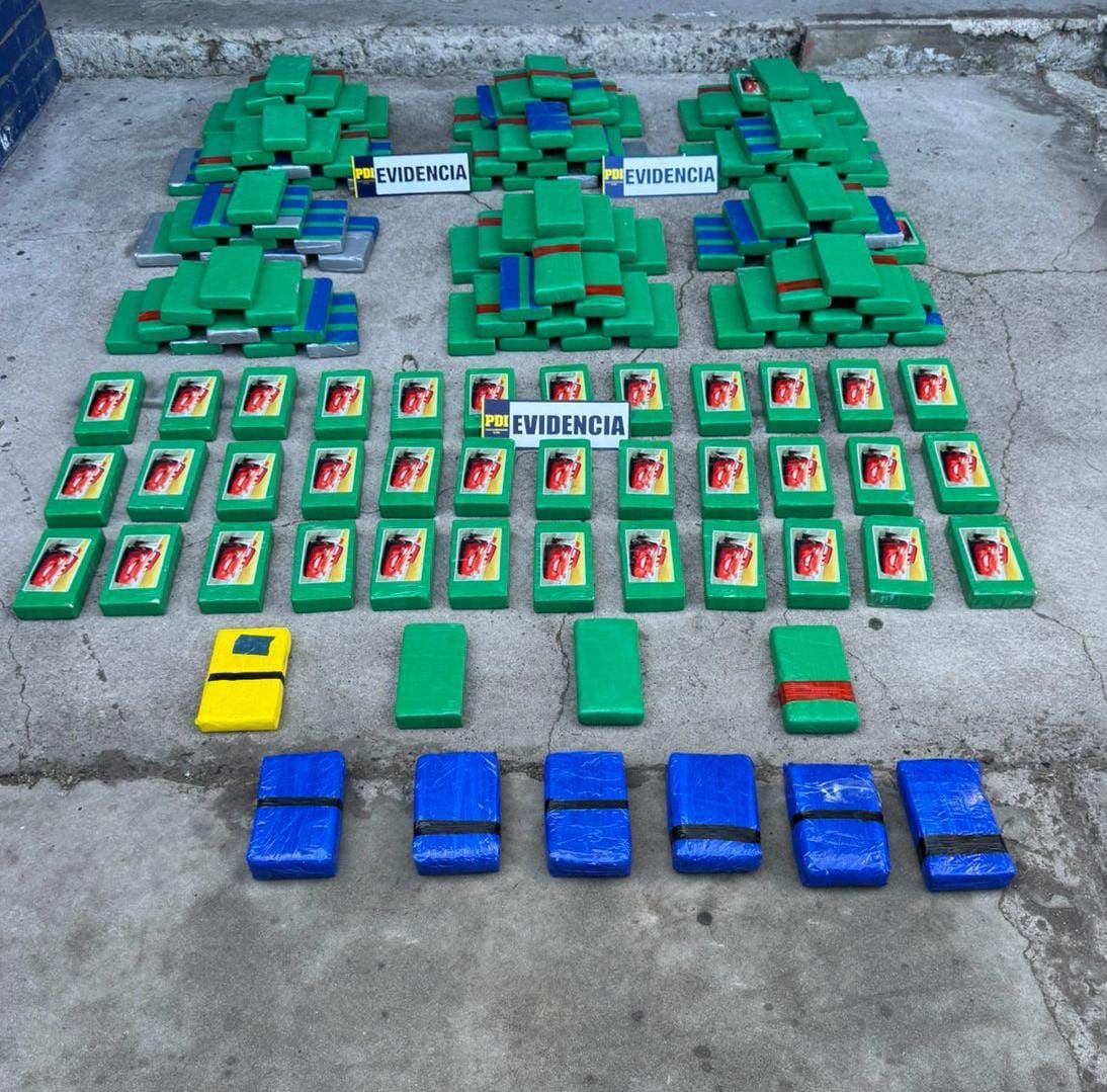 Brianco PDI Iquique saca de circulación 175 kilos de drogas – G5noticias