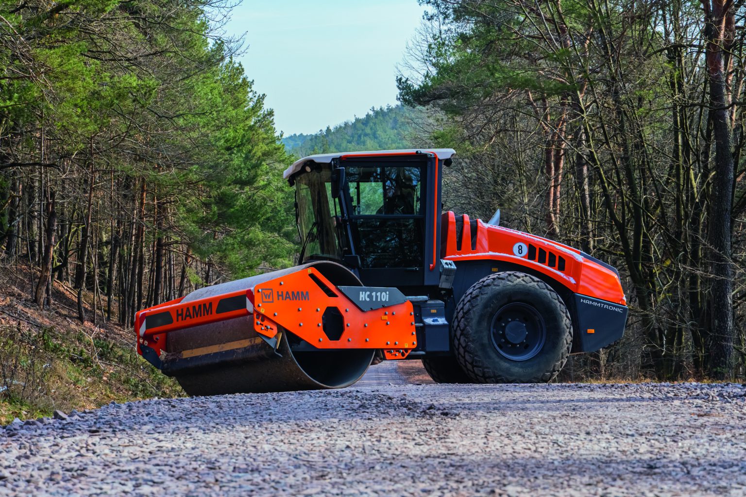 HAMM HC 110i: El rodillo que revoluciona la compactación de carreteras ...