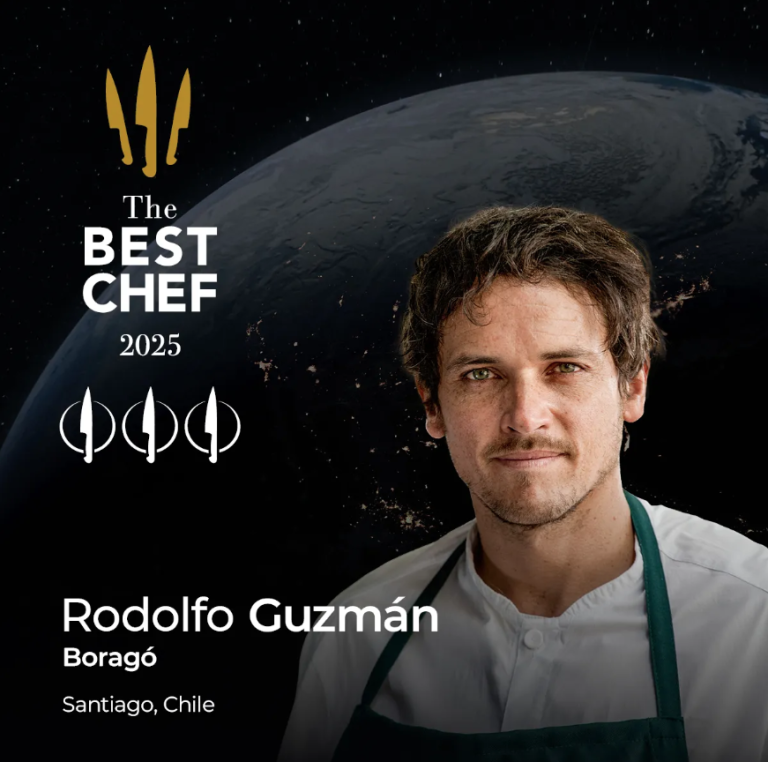 Rodolfo Guzmán obtiene tres cuchillos en The Best Chef Awards 2025 ...