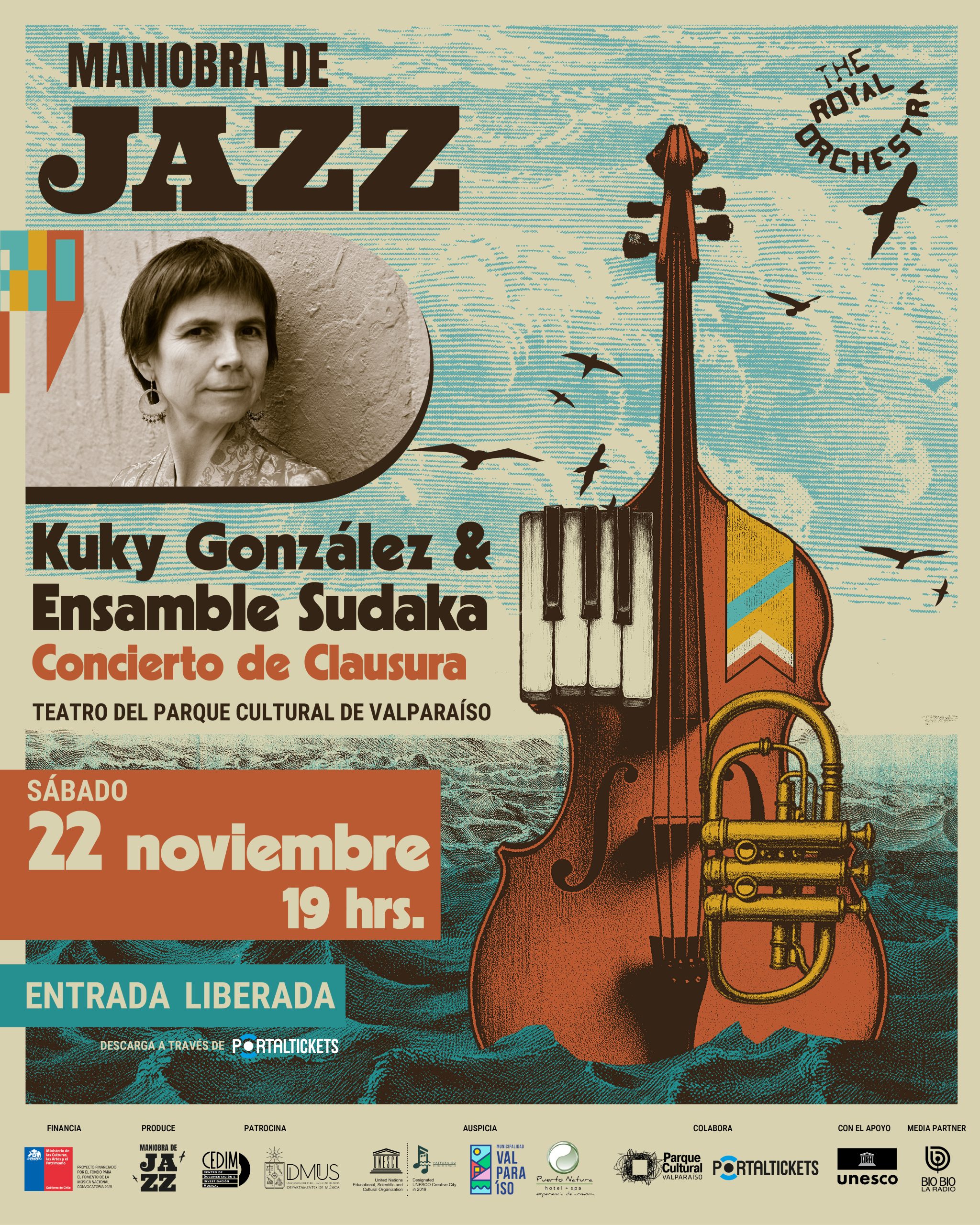 Kuky González & Ensamble Sudaka cierran Festival Maniobra de Jazz 2025 ...