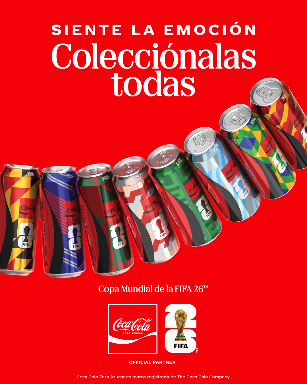 Colecciona las 8 latas de edición limitada de Coca-Cola Zero Azúcar con ...